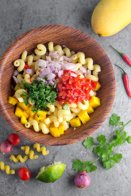 Mango Salsa Pasta