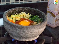Dolsot (Korean Stone Bowl) Recipe | NoobCook.com