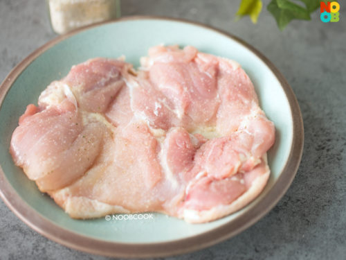 Sheet Pan Cajun Chicken Chop & Veggies Recipe | NoobCook.com